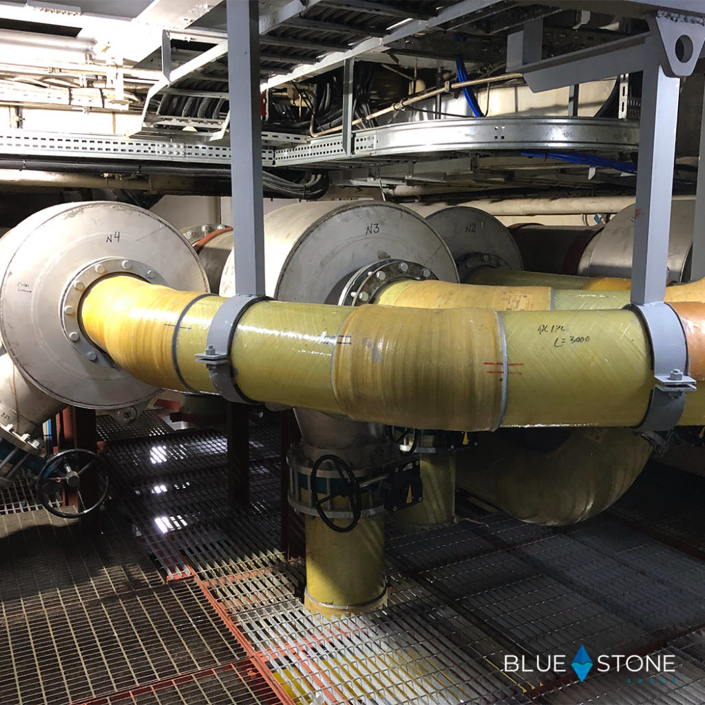 Pacific Explorer Scrubber Installation - BlueStone Group