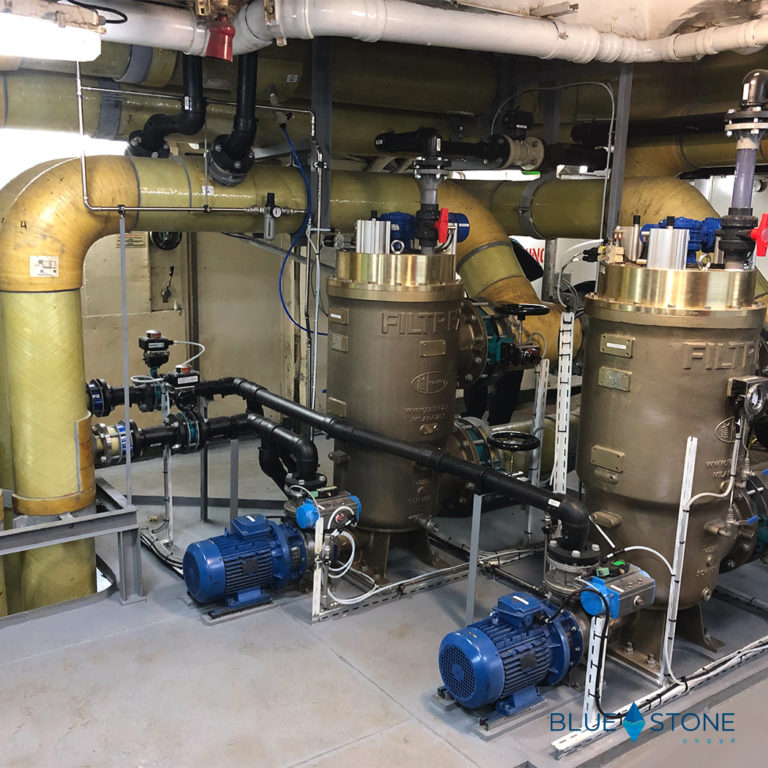 Pacific Explorer Scrubber Installation - BlueStone Group