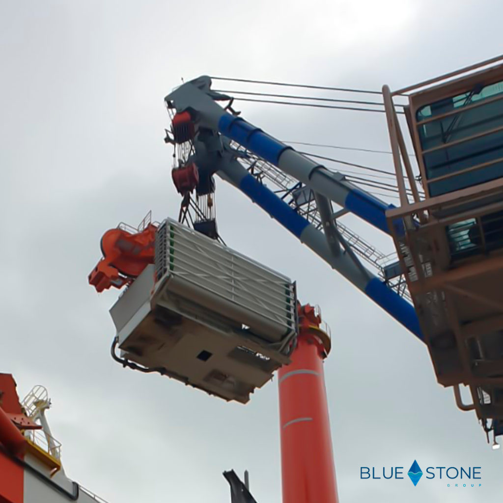 A complex electrical installation for the offshore industry ...