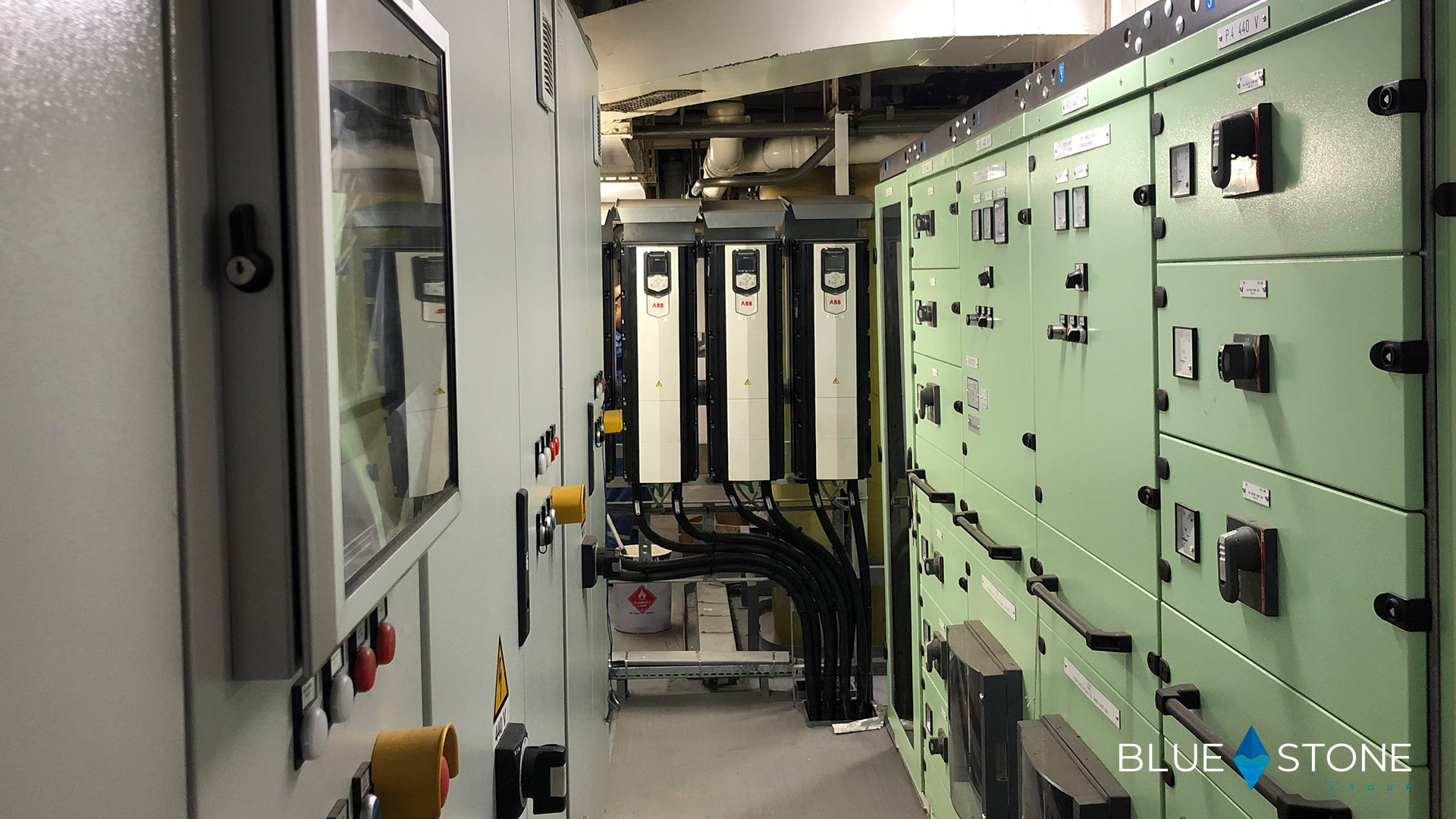 A complex electrical installation for the offshore industry ...